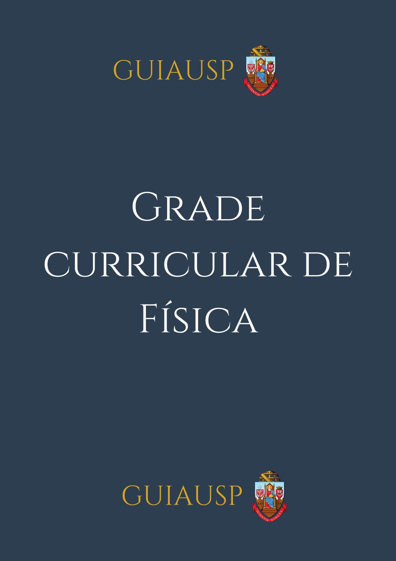 Grade curricular de Física USP 2024 BAIXE AQUI! | GUIAUSP