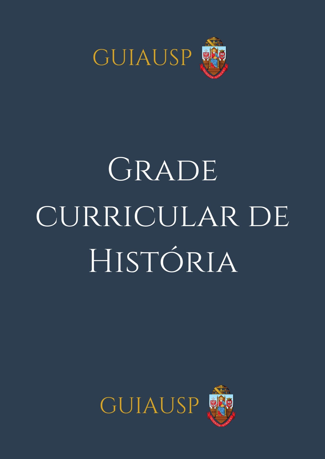 Grade curricular de História USP 2024 BAIXE AQUI! | GUIAUSP